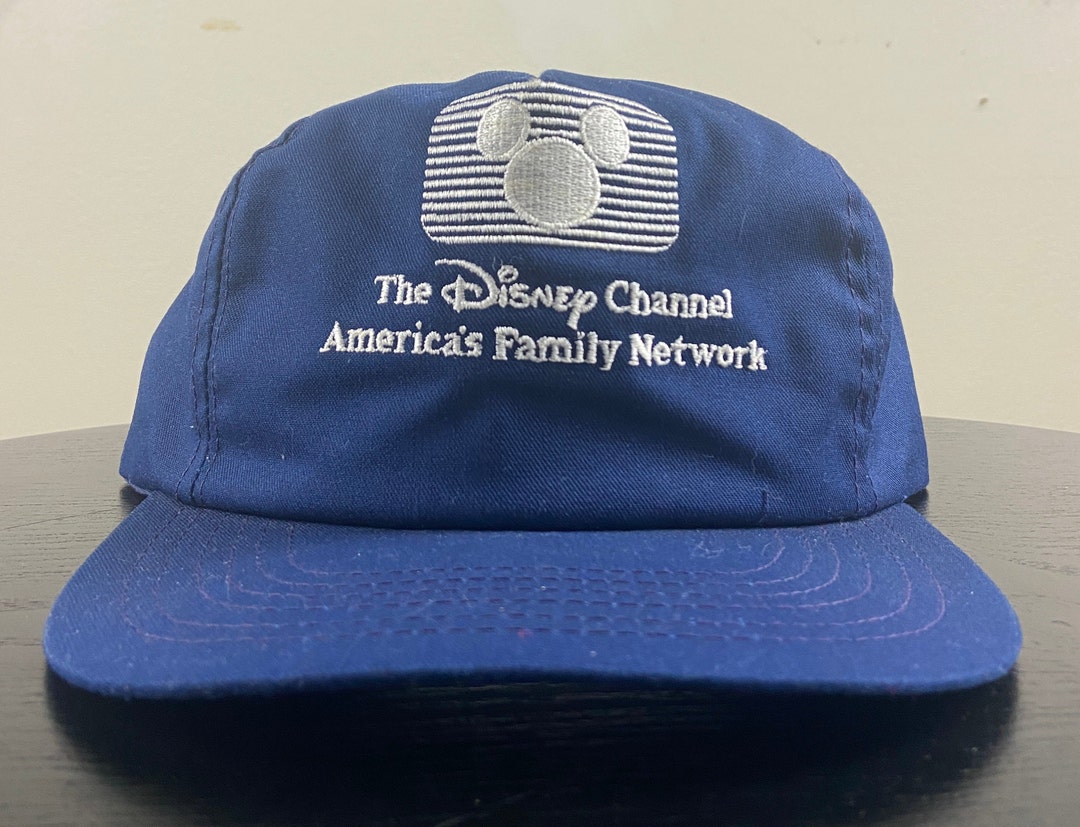 Vintage The Disney Channel Strap Back Hat Cap Sichel Inc Made USA OSFA ...
