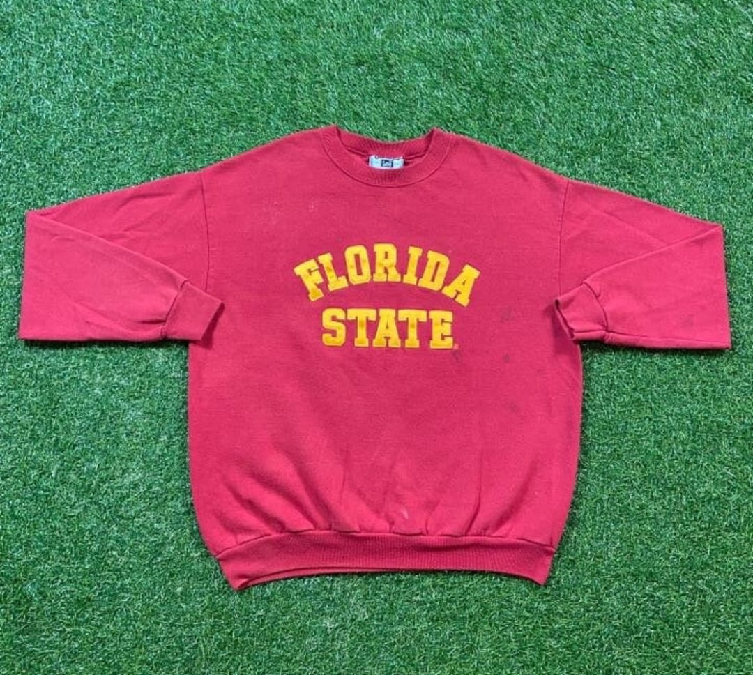 Vintage Florida State University Seminoles Crewneck Sweatshirt Lee Made ...