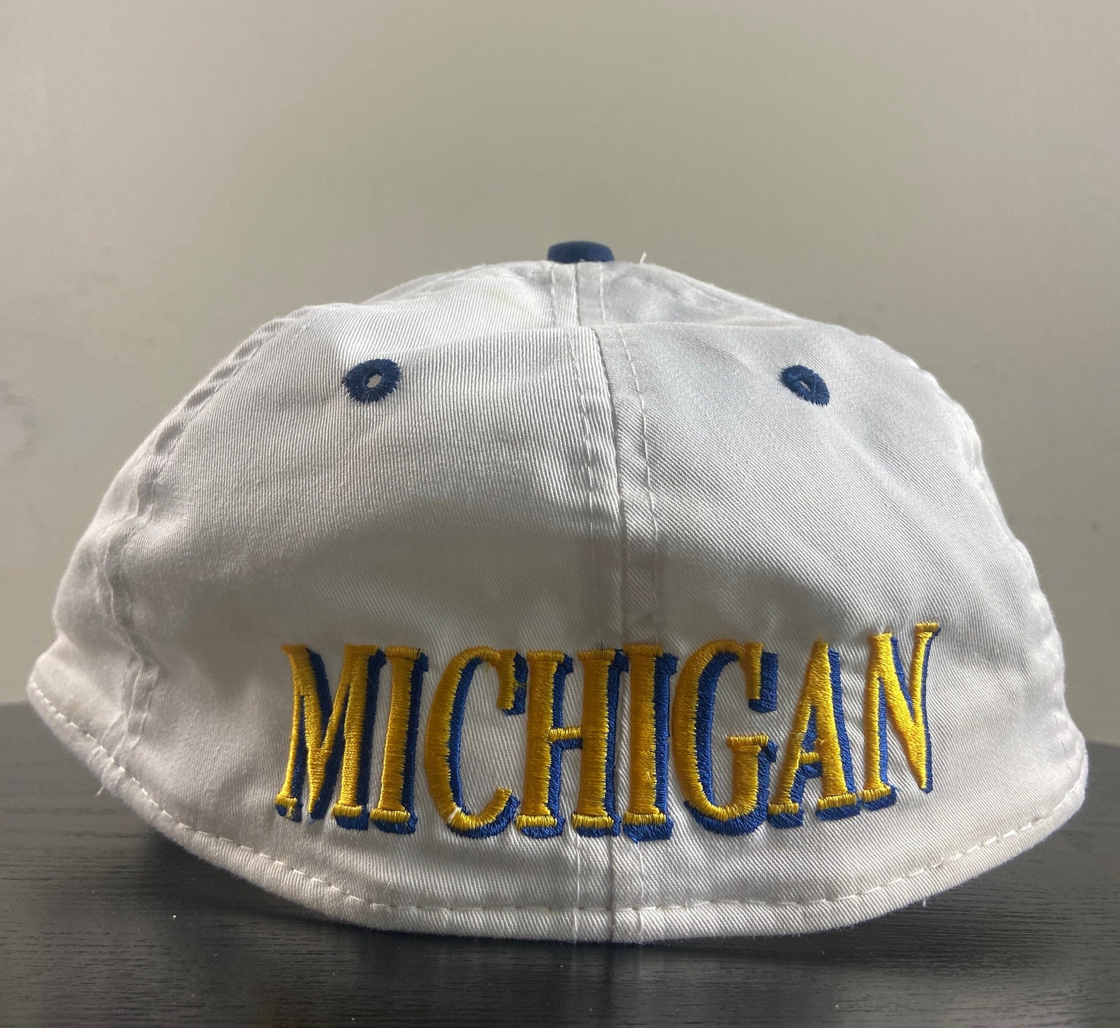 Vintage University of Michigan Wolverines Fitted Hat Size 7 3/8 NCAA ...
