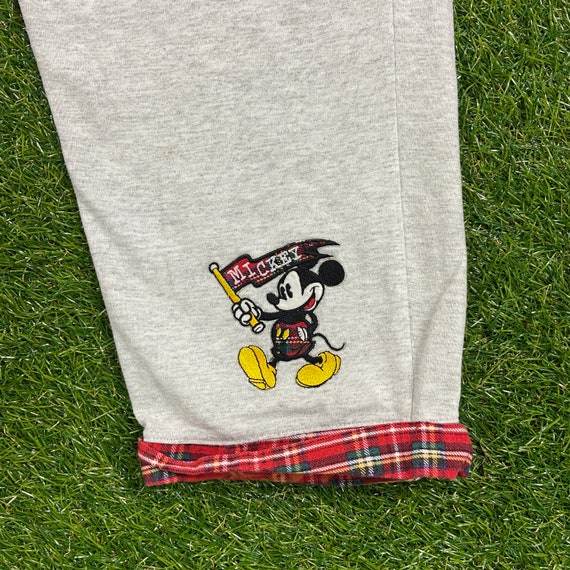 Vintage Mickey Mouse Sweatpants Size Large Disneyland… - Gem