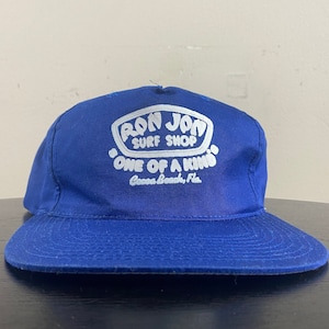 Vintage Ron Jon Surf Shop Snapback Hat New Era OSFA Surf Ocean Waves ...