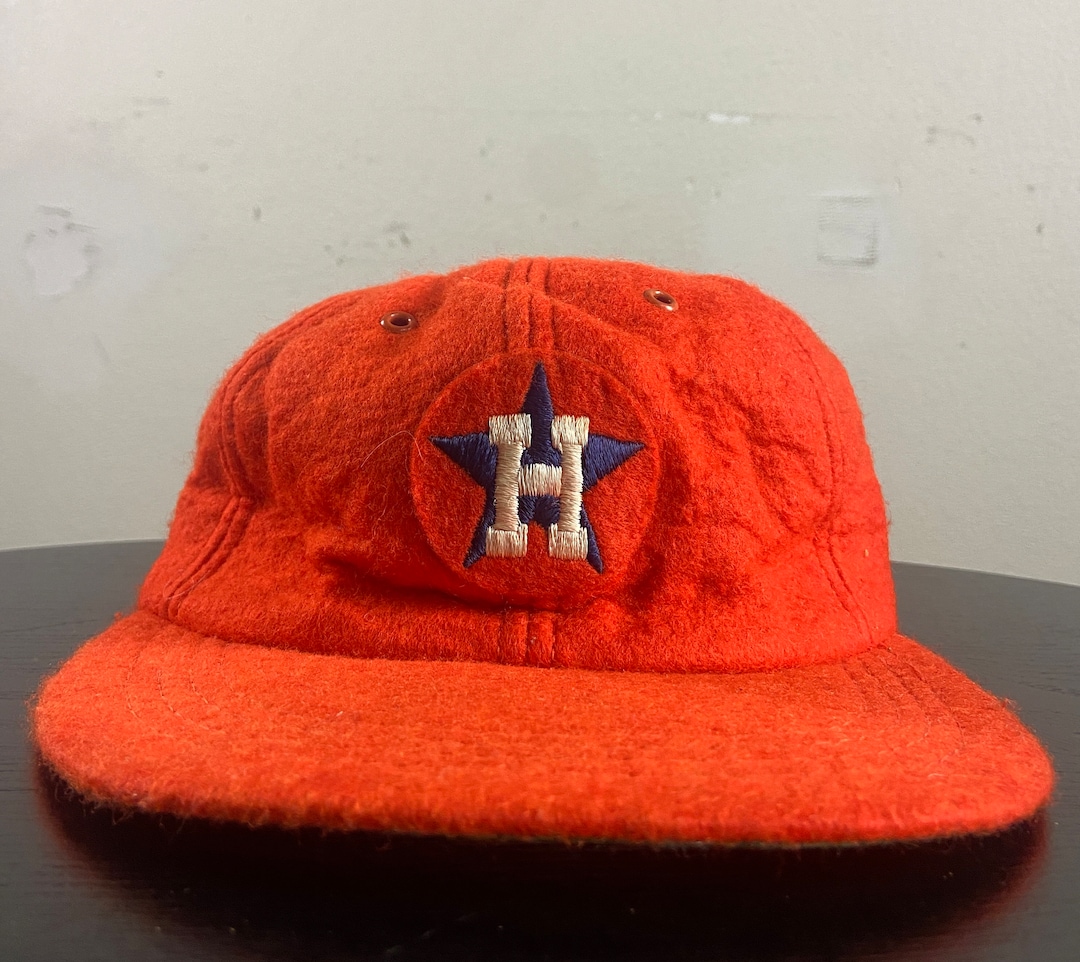 Vintage Houston Astros Hat Made USA Size Small / Medium MLB Baseball ...