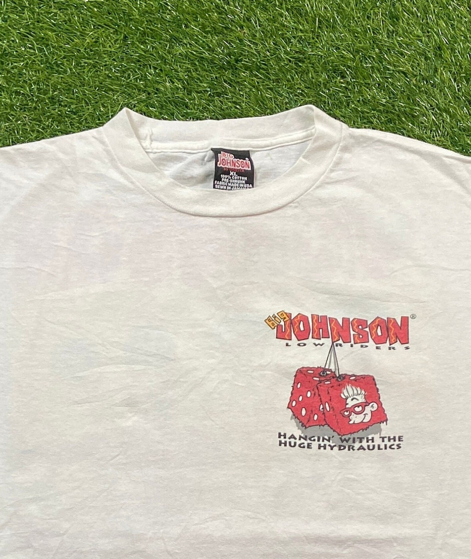 Vintage Big Johnson T Shirt Tee Oneita Made USA Size Xtra - Etsy