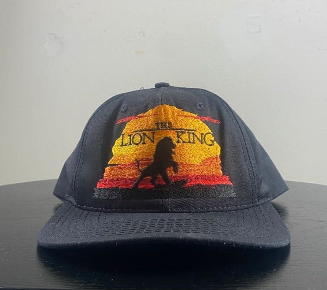 Vintage the Lion King Hat Snapack Hat Made Usa OSFA Simba Pumba Timon ...