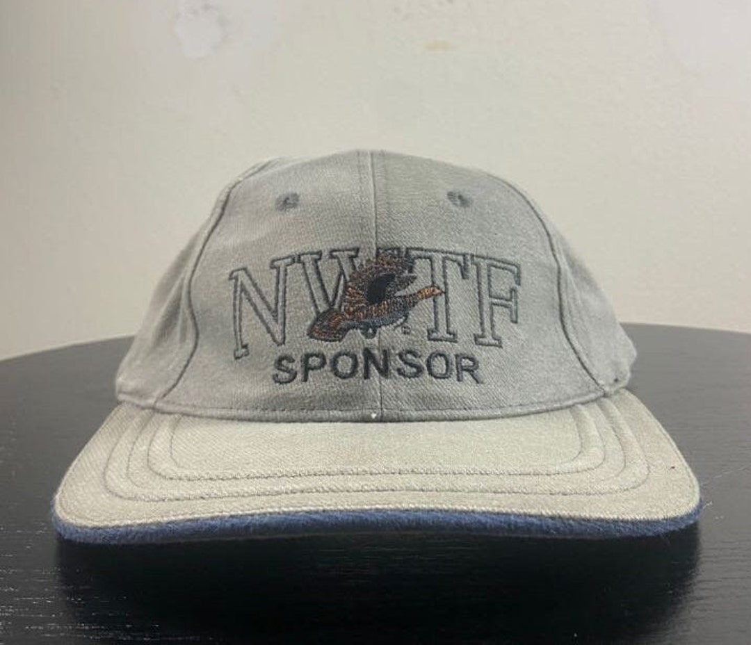Vintage National Wild Turkey Federation Strap Back Hat OSFA NWTF ...