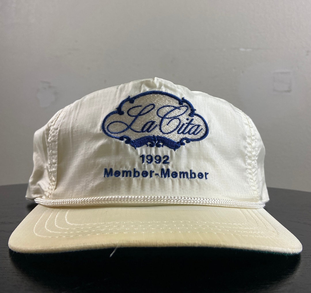 Vintage La Cita Strap Back Hat Duckster Made USA OSFA Country Club ...