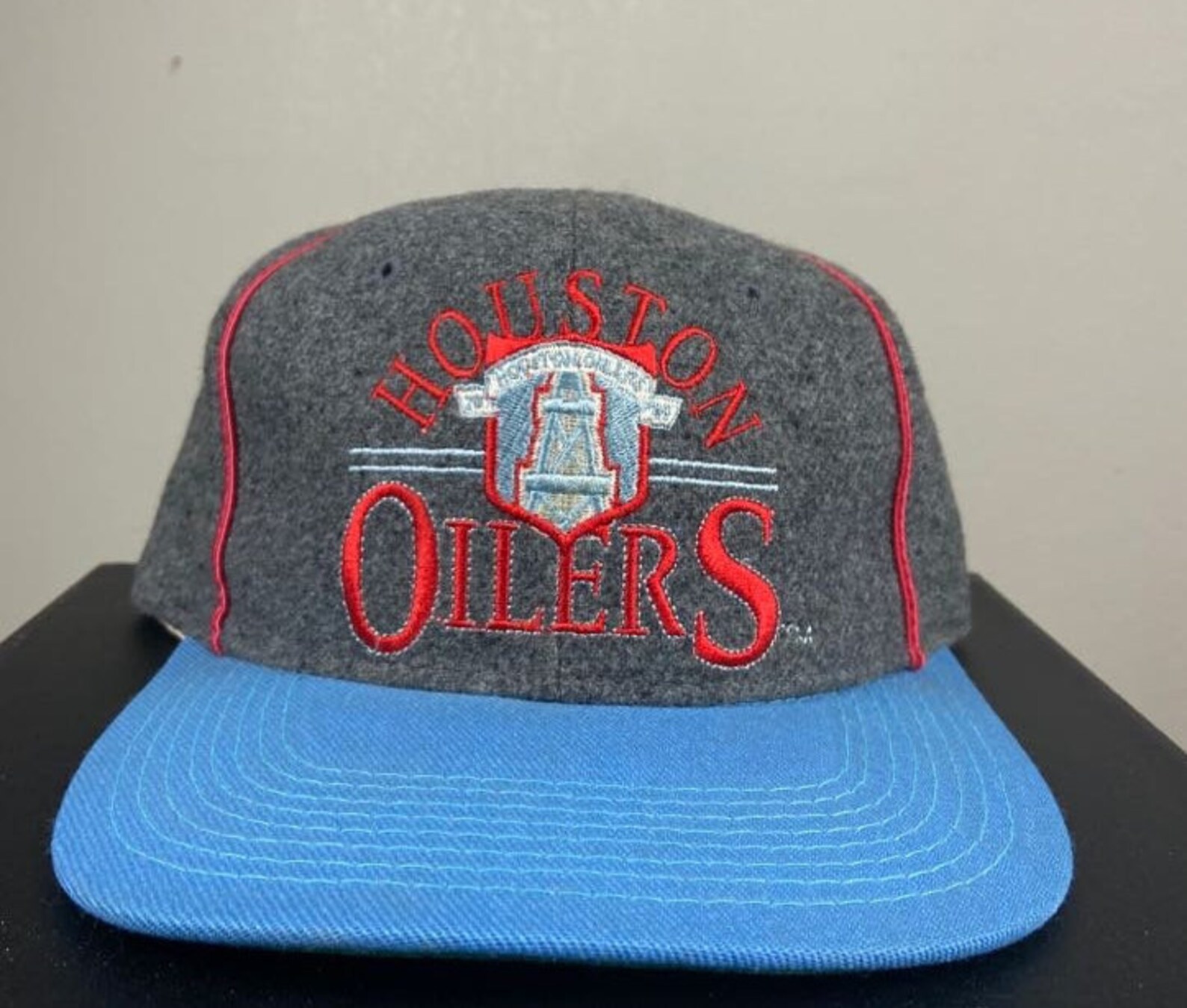 Vintage Houston Oilers Snapback Hat Cap the Game NFL Football | Etsy