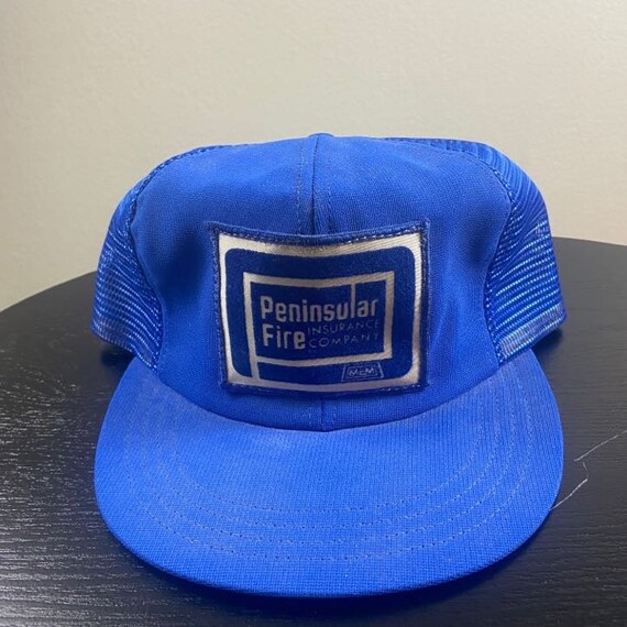 Vintage Peninsular Fire Snapback Hat Made USA Size Me… - Gem