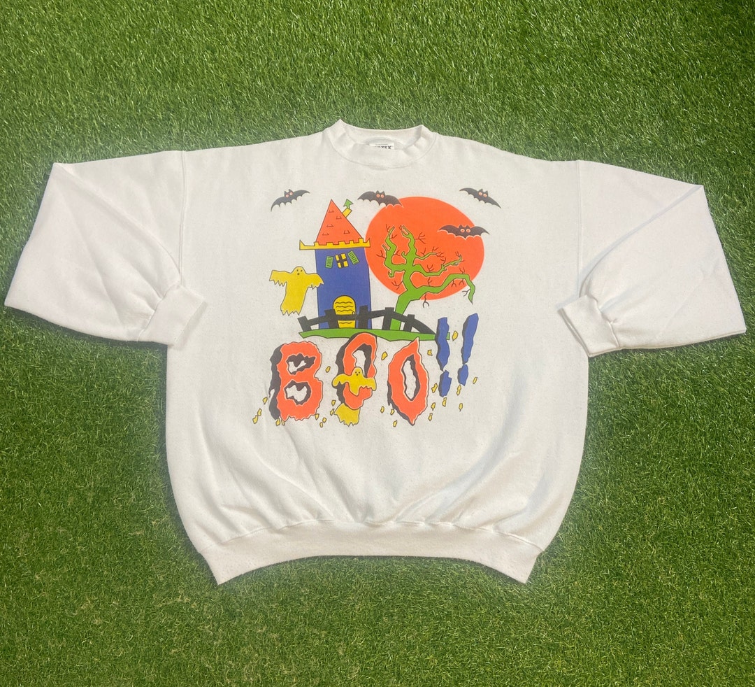 Vintage Halloween Crewneck Sweatshirt Made USA Size Xtra Large XL ...