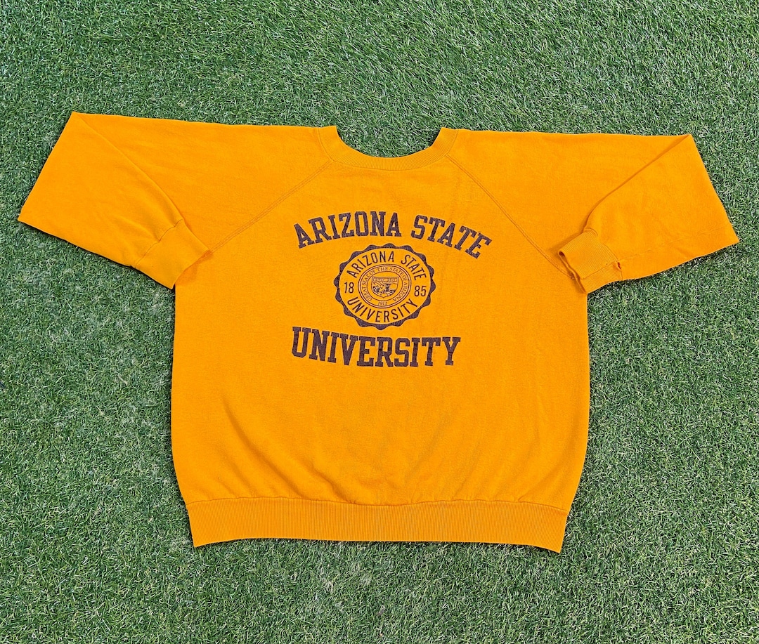 Vintage Arizona State University Crewneck Sweatshirt Made USA Small ...