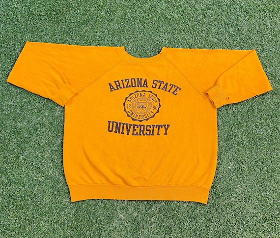Vintage Arizona State University Crewneck Sweatshirt Made USA - Etsy