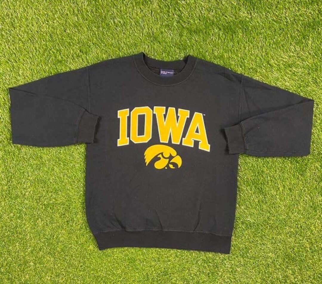 Vintage University of Iowa Hawkeyes Crewneck Sweatshirt MV Sport Size ...