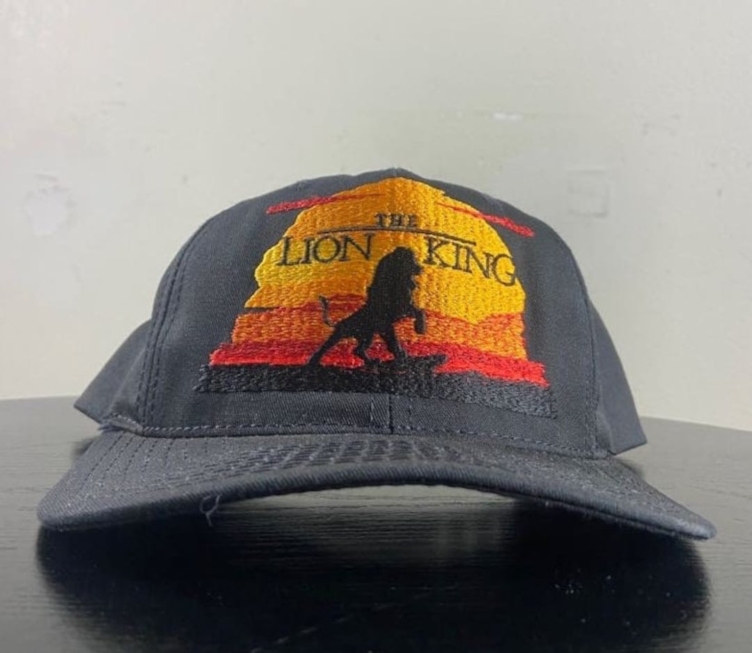 Vintage the Lion King Hat Snapack Hat Made Usa OSFA Simba Pumba Timon ...