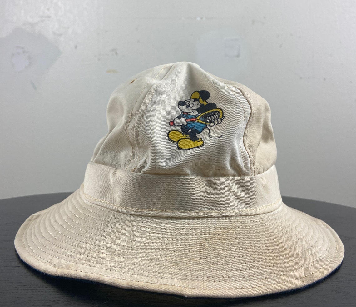 Vintage Walt Disney World Bucket Hat Cap Size Medium Fits Like | Etsy
