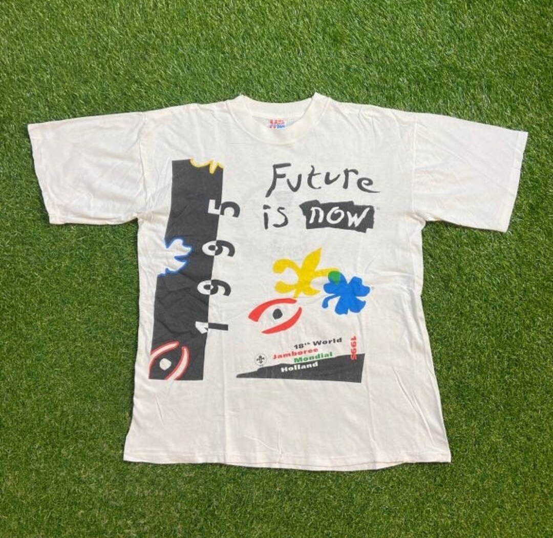 Vintage Future is Now T Shirt Tee Made USA Size Large L Jamboree ...