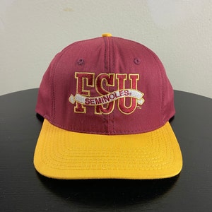 Vintage Florida State University Snapback Hat Cap Made Usa OSFA ...