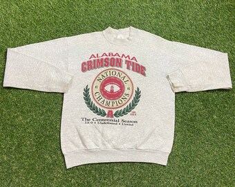 Vintage University of Alabama Crimson Tide Sweatshirt/ XL - Etsy