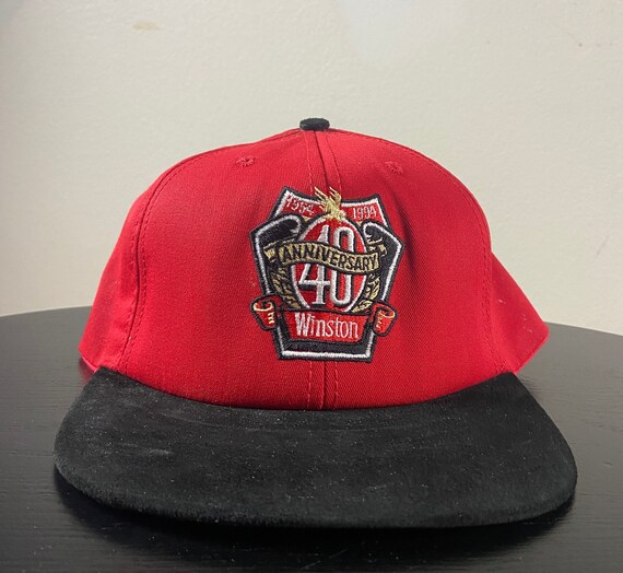 Vintage Winston 40 Year Anniversary Snapback Hat Styl… - Gem