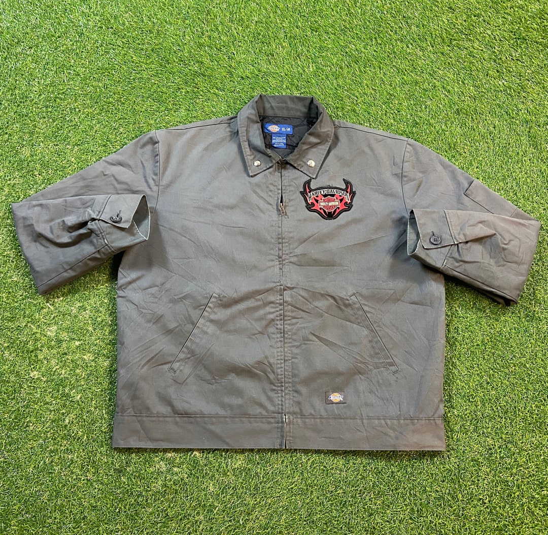 Vintage Harley Davidson Dickies Jacket Size Xtra Large XL Designer ...