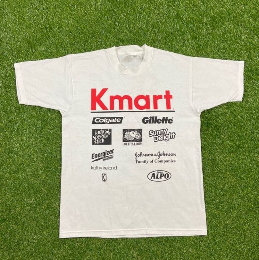 Vintage KMART Kids Race Against Drugs T Shirt Tee Fruit of the Loom Size Large L Department ...