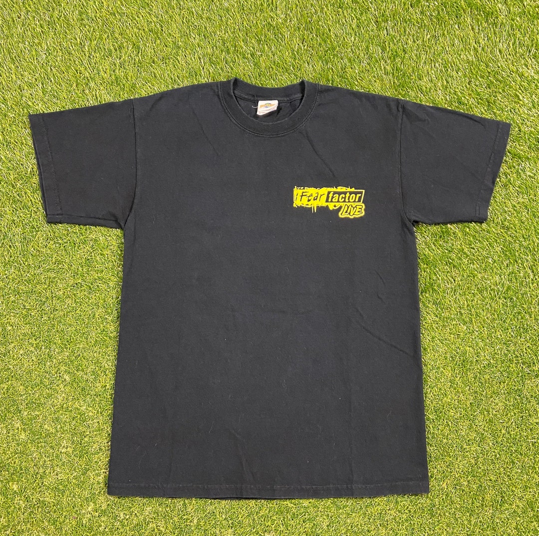 Vintage Fear Factor Live T Shirt Tee Size Medium M Universal Studios ...