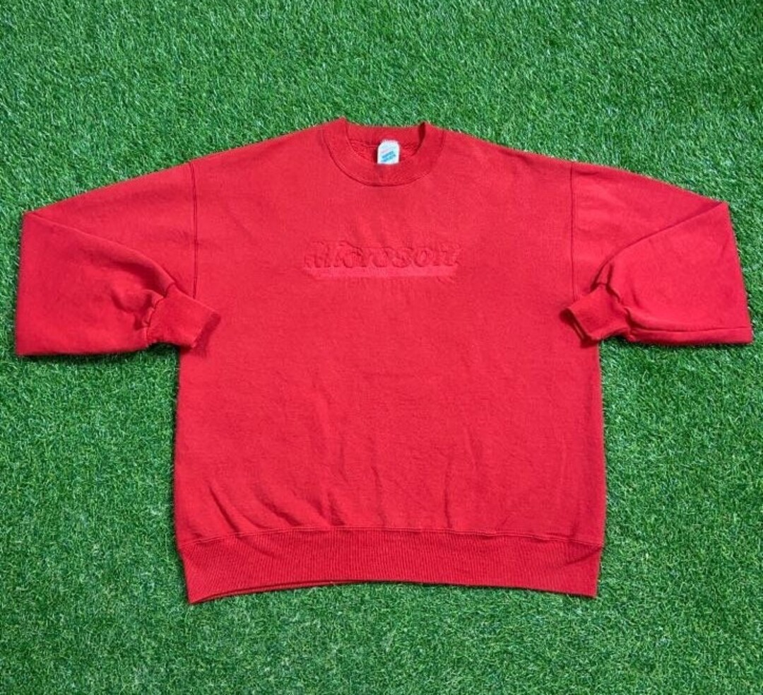 Vintage Microsoft Crewneck Sweatshirt Made USA Size Large L Windows ...