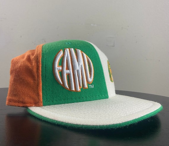 Vintage University Florida A&M FAMU Fitted Hat Size 7… - Gem