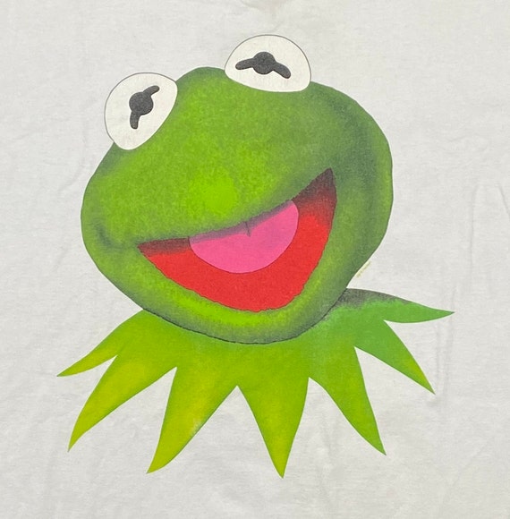 Vintage The Muppets Kermit The Frog T Shirt Tee Wild … - Gem