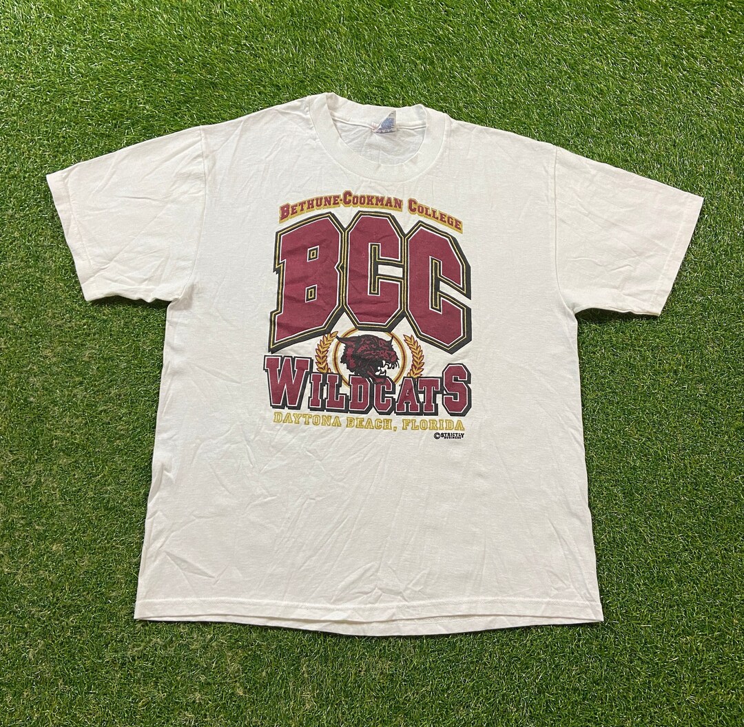 Vintage Bethune Cookman College T Shirt Tee Hanes Size Large L Daytona ...