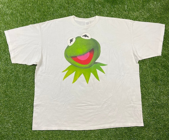 Vintage The Muppets Kermit The Frog T Shirt Tee Wild … - Gem