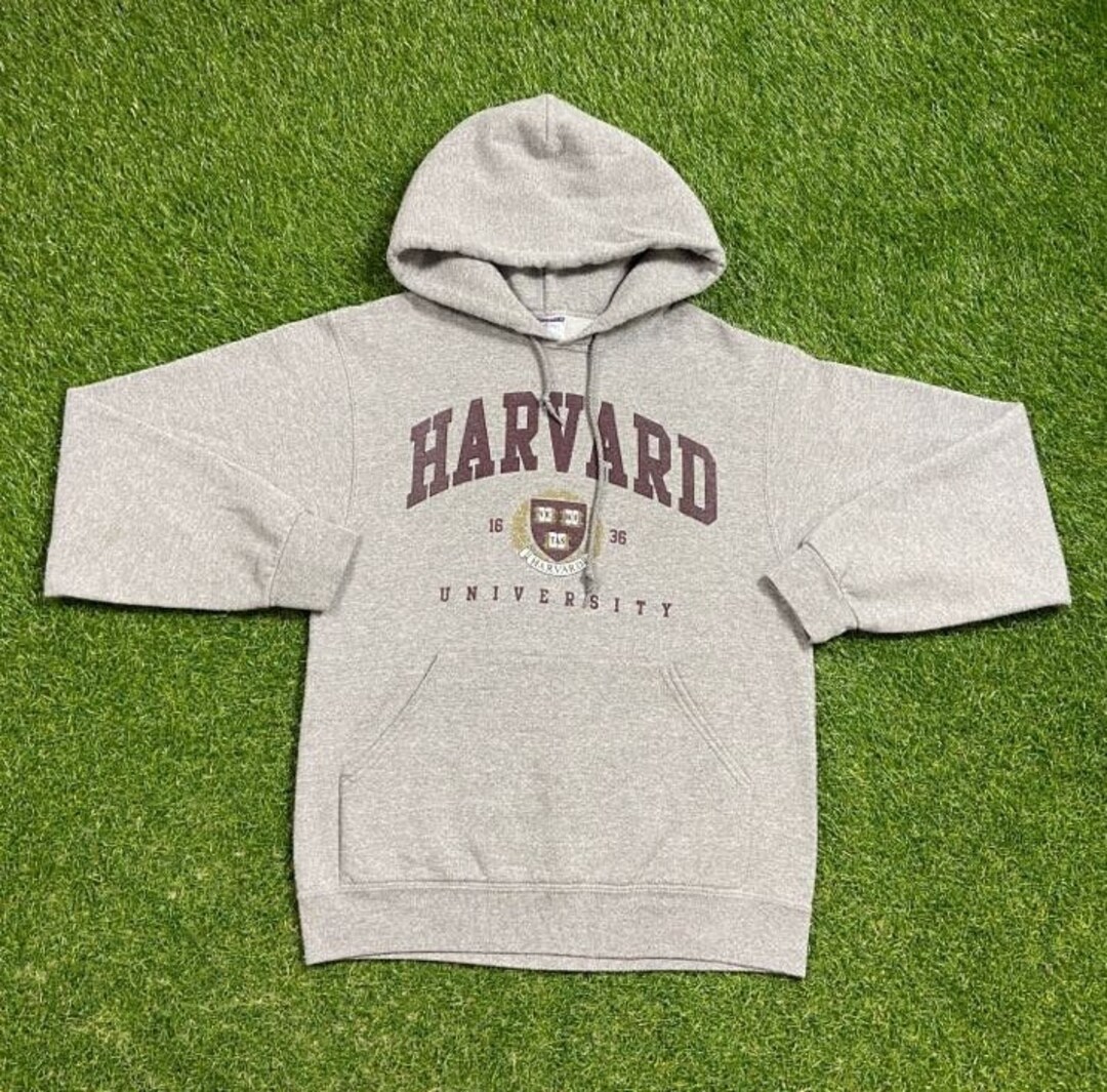Vintage Harvard University Hoodie Sweatshirt Size Small S Ivy League ...
