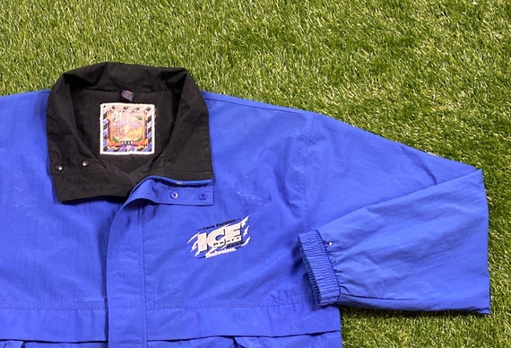 Vintage Budweiser Ice Windbreaker Jacket Gear For Spo… - Gem