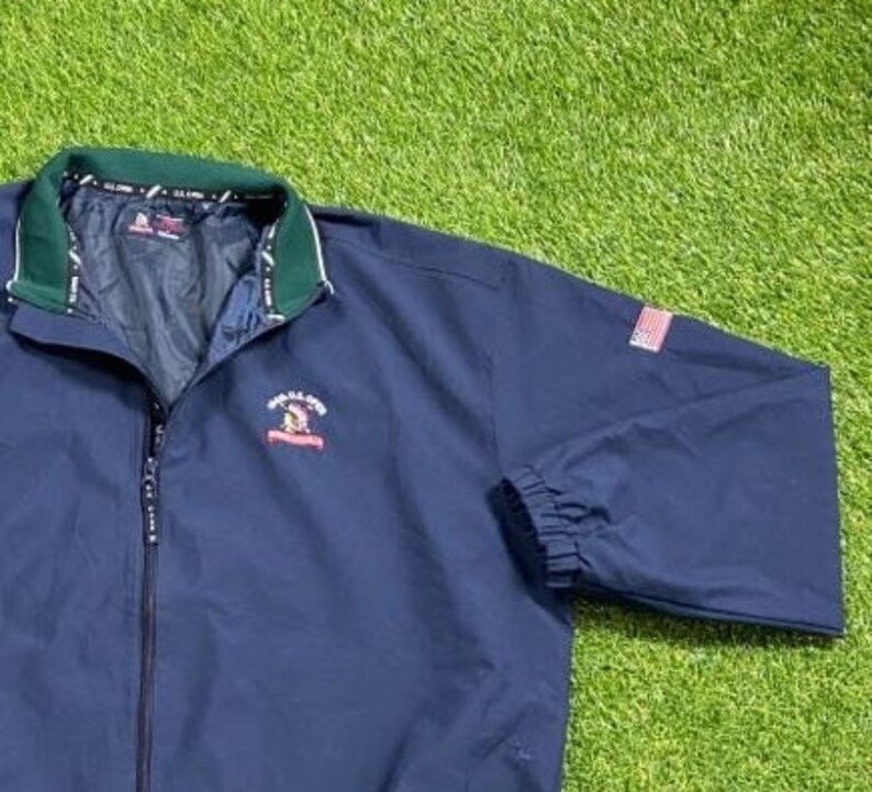 Vintage US Open Golf Windbreaker Jacket Ashworth Size Xtra Large XL ...