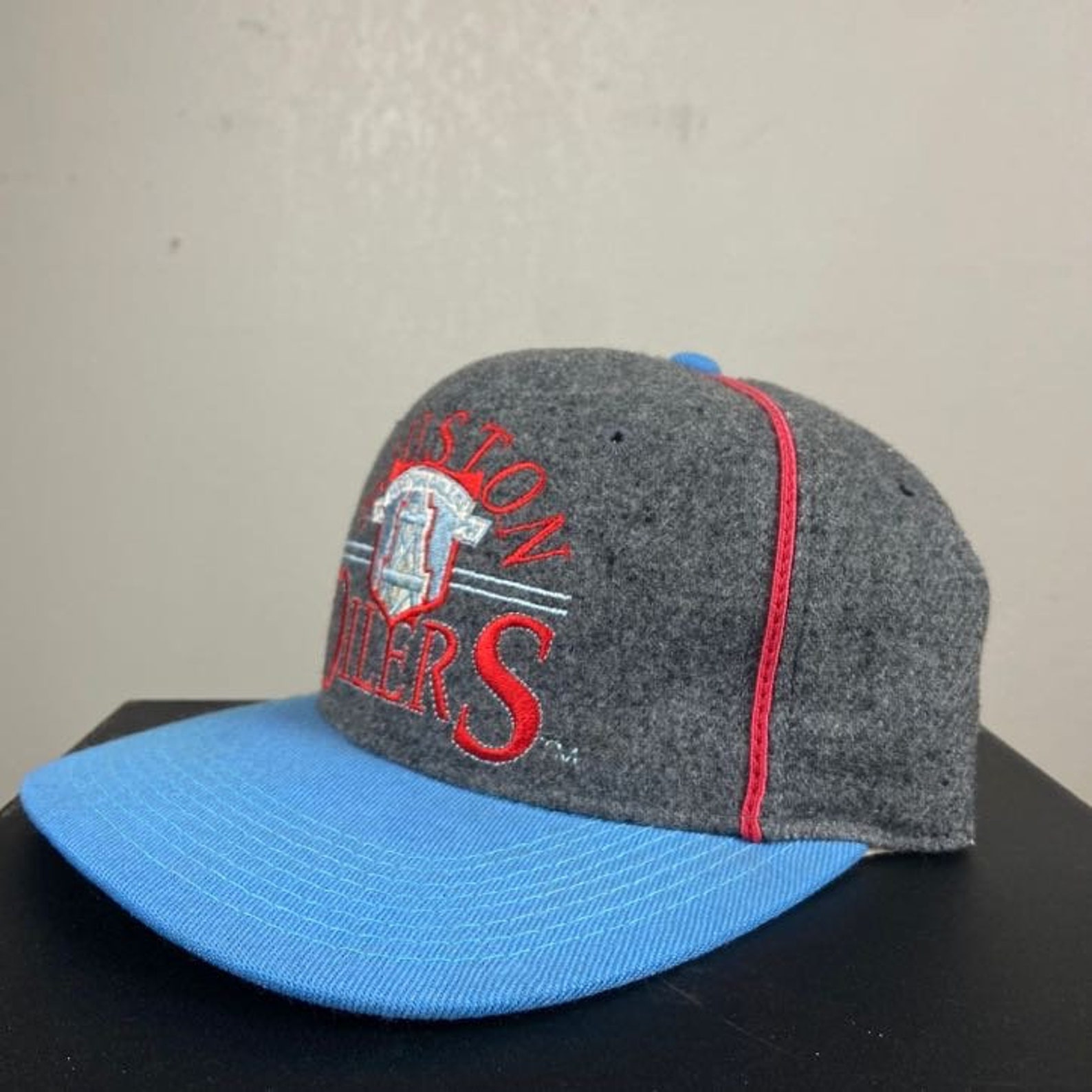 Vintage Houston Oilers Snapback Hat Cap the Game NFL Football | Etsy