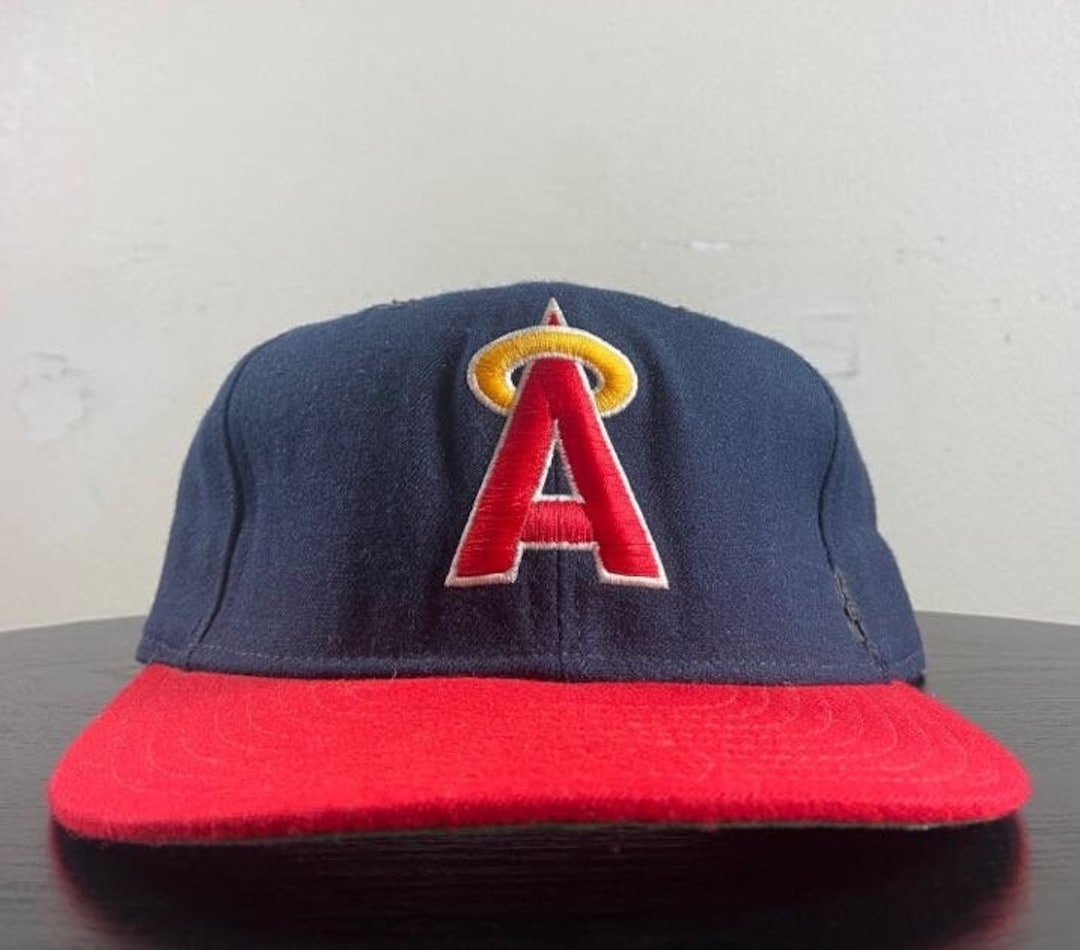 Vintage Anaheim Angels Fitted Hat New Era Made USA Size 7 1/8 MLB ...