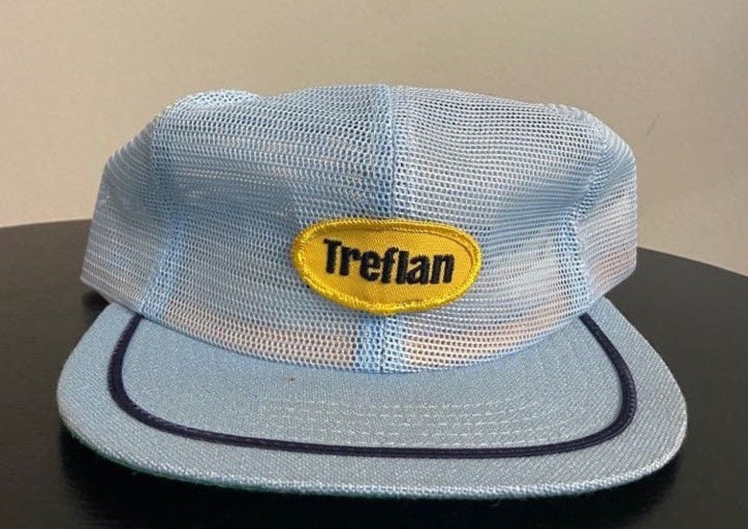 Vintage Treflan Strap Back Hat Bonner Made USA OSFA Gowan Company ...