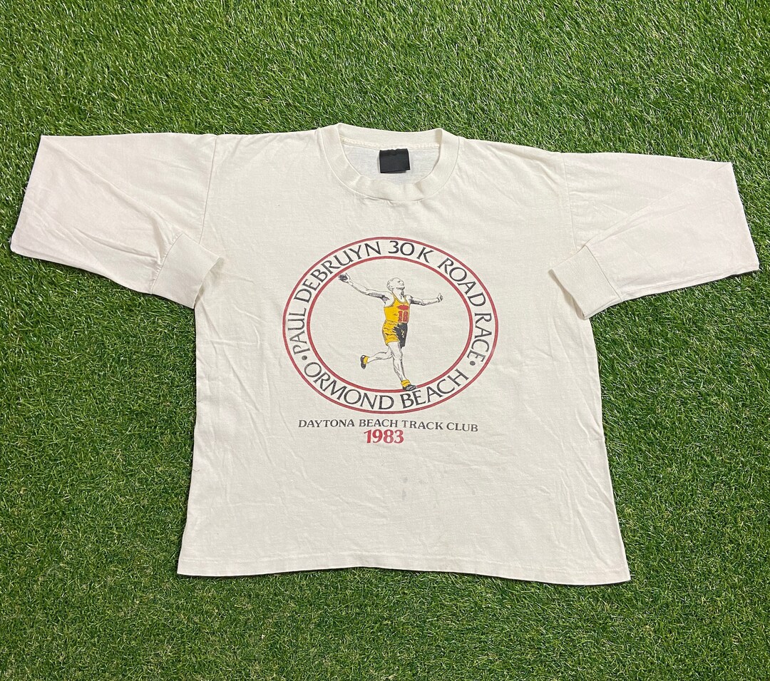 Vintage Paul Debruyn 30K Road Race Crop Top Shirt Tee Size Large Ormond ...