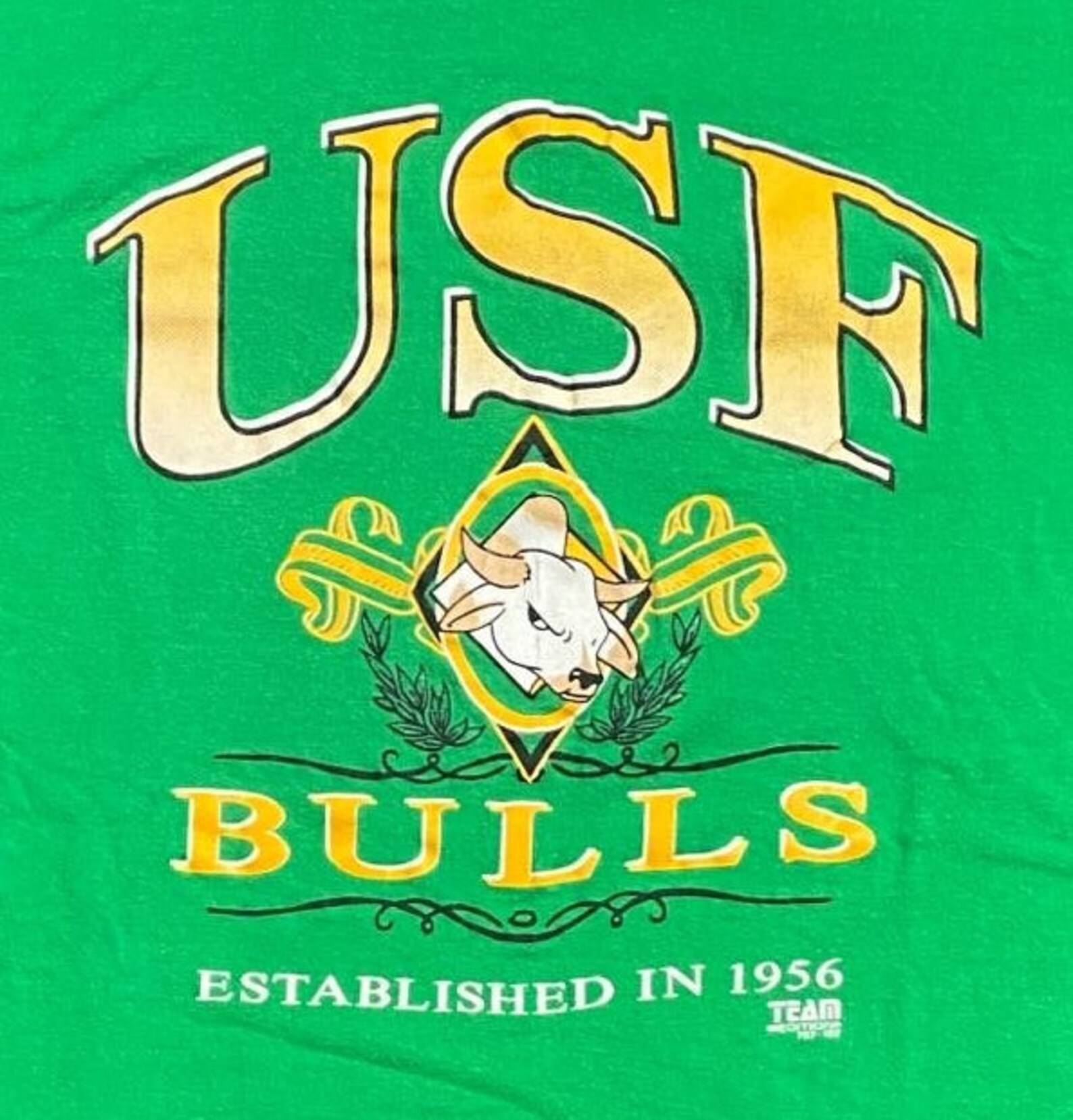 Vintage University of South Florida T Shirt Tee Made Usa Size Xtra ...