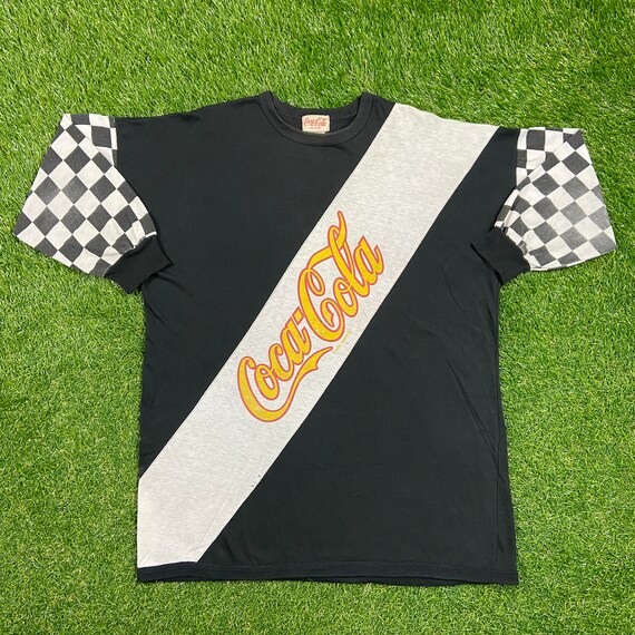 Vintage Rare Coca Cola Coke Long Sleeve Shirt Made US… - Gem