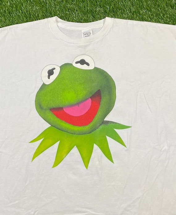 Vintage The Muppets Kermit The Frog T Shirt Tee Wild … - Gem