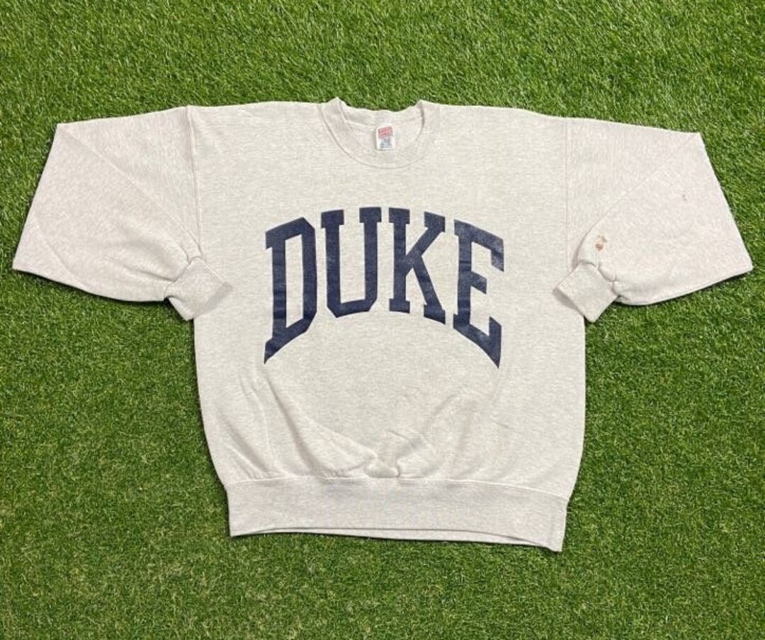 Vintage Duke University Crewneck Sweatshirt Made USA Size Large L NCAA ...