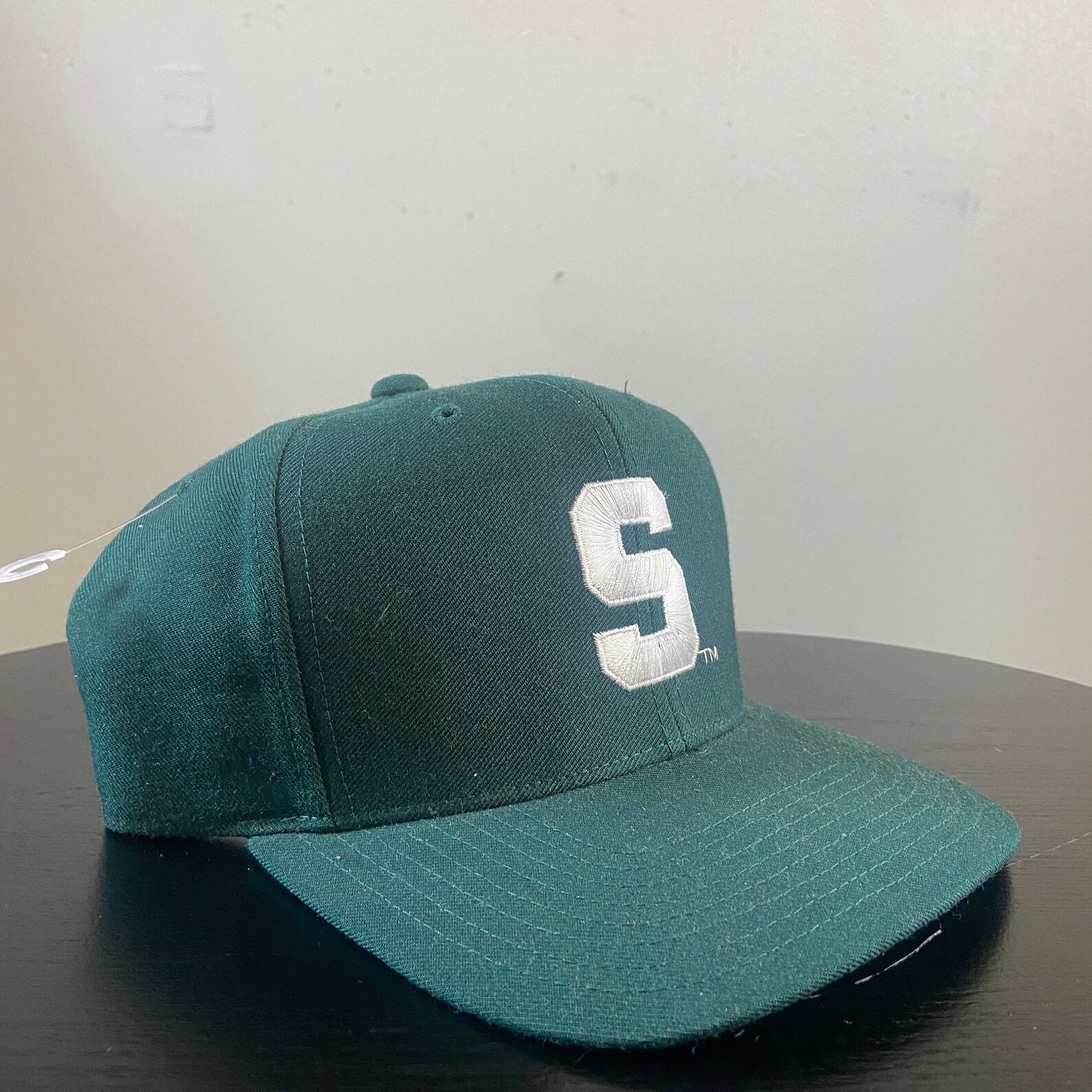 Vintage University of Michigan State Spartans Snapback Hat OSFA NCAA ...