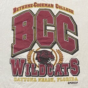 Vintage Bethune Cookman College T Shirt Tee Hanes Size Large L Daytona ...
