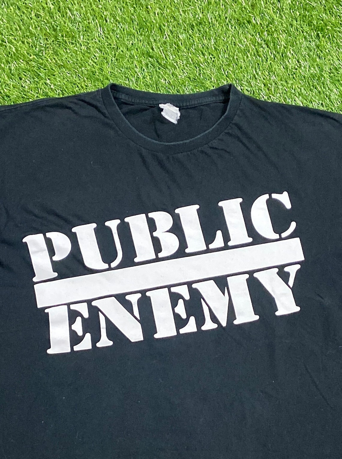 Vintage Public Enemy T Shirt Tee Size Large L Flava Flav Hip Hop Rap ...