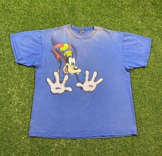 Vintage Goofy T Shirt Tee Disney Designs Made USA Siz… - Gem