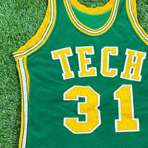 Vintage Tech Basketball Set Jersey Shorts Rawlings Made USA - Etsy