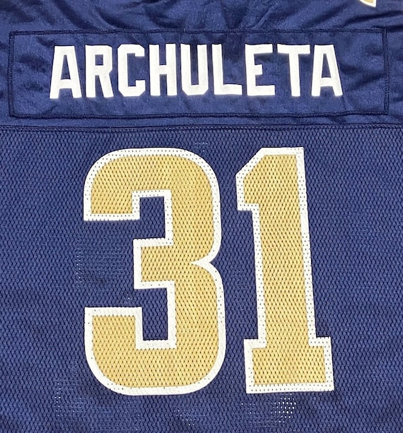 Vintage St Louis Rams Adam Archuleta #31 Jersey Reebo… - Gem