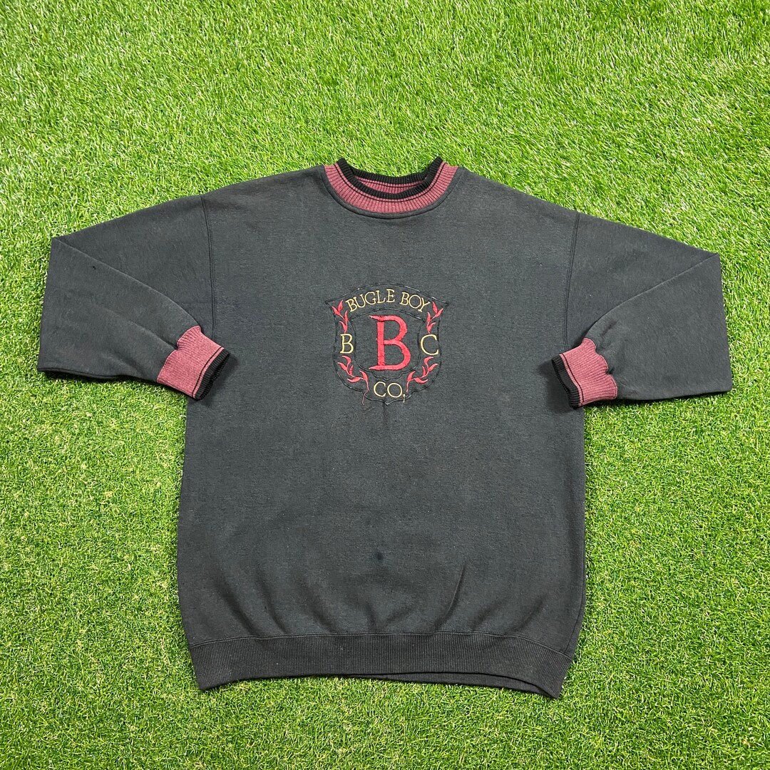Vintage Bugle Boy Crewneck Sweatshirt Größe Xtra Large XL Selten 1990er ...