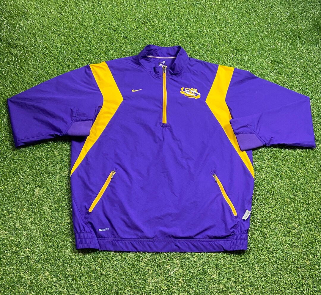 Vintage Louisiana State University Jacket Nike Size Medium M NCAA ...