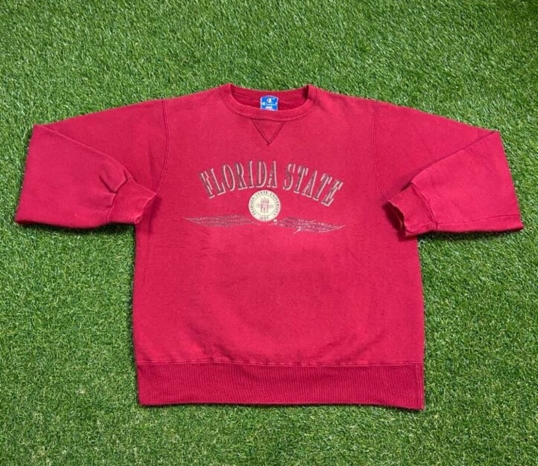 Vintage Florida State University Seminoles Crewneck Sweatshirt Made USA ...